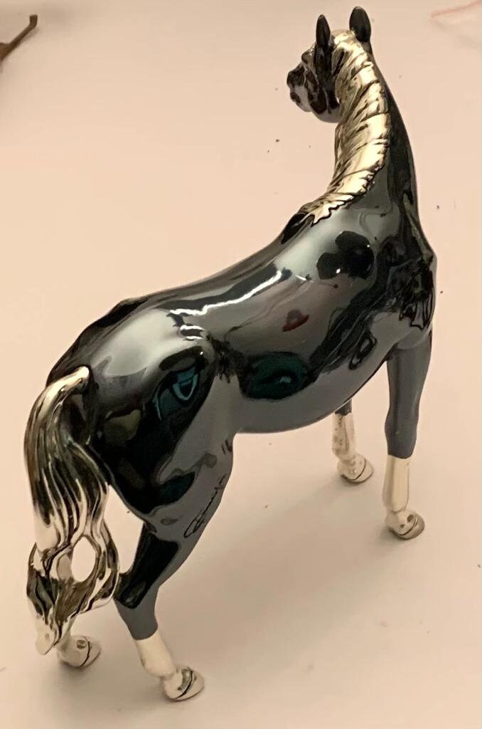 Silver Plated Statue Animals Miniatures Handcrafted - Etsy