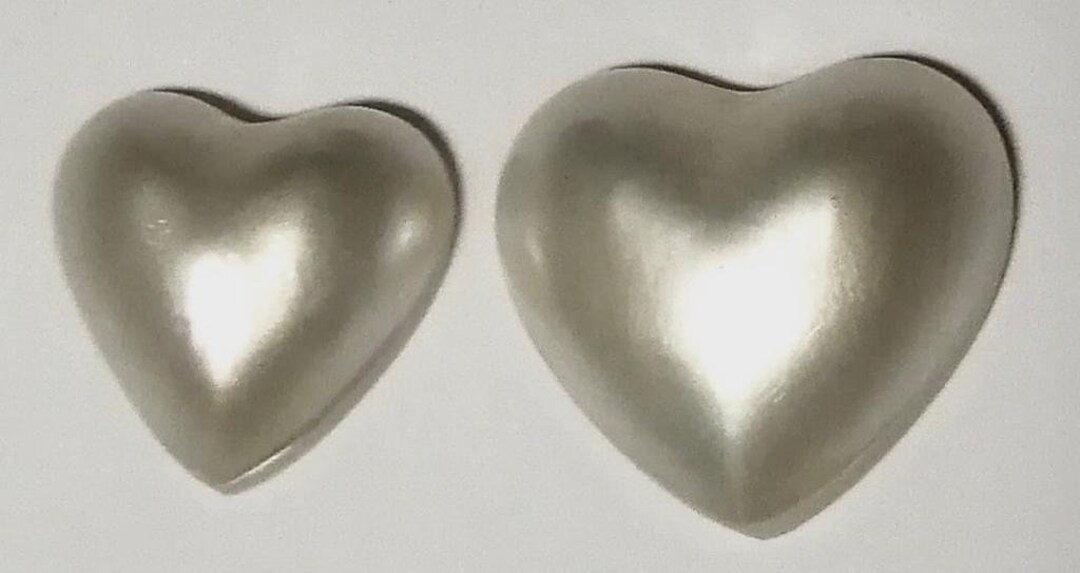 Cultured Mabe Sea Water Pearls Loose, First Quality, Heart Shape, White ...