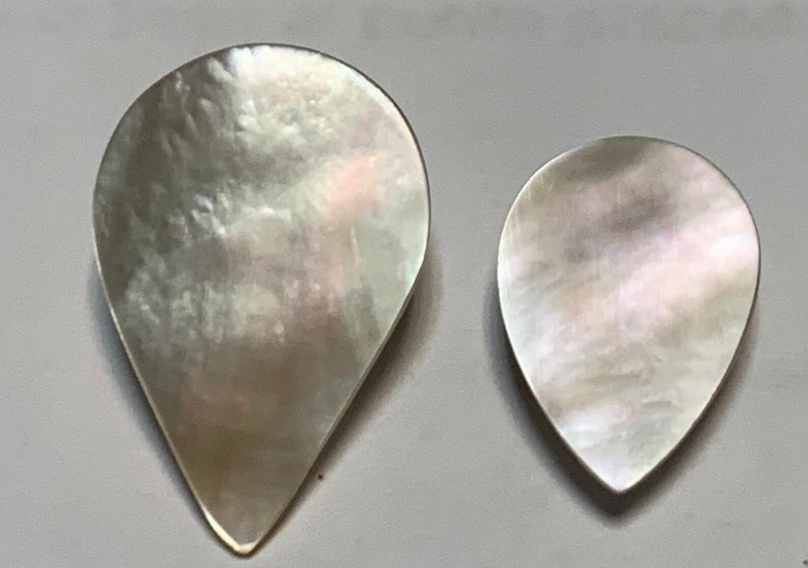 Cultured Mabe Sea Water Pearls Loose, First Quality, Drop Shape, White ...