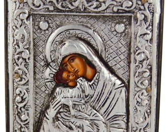 Christian Silver Icon | Etsy