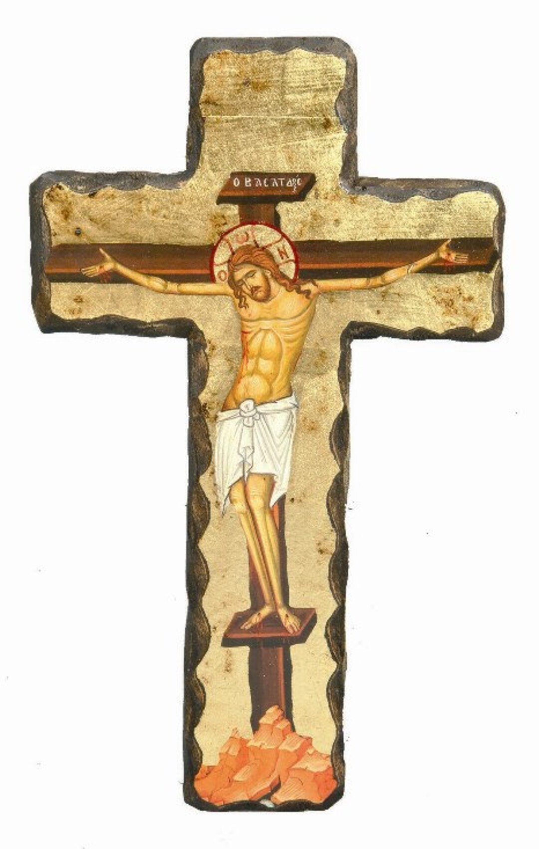 Icon, Lithography on Wood, Greek Christian Orthodox Byzantine, Christ ...