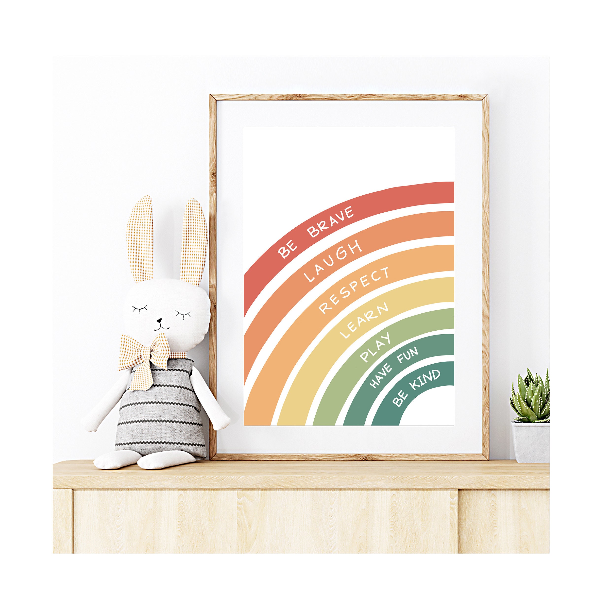 Wall Hangings Wall Décor Rainbow Nursery Wall Art Decor Daily ...