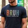 Bruh Shirt: Funny Sarcastic Mom Life Tee - Etsy