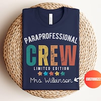 Dedicated Para Even From a Distance Shirt, Paraprofessional Tee, Para ...