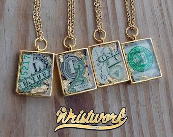 Money Pendant - Etsy
