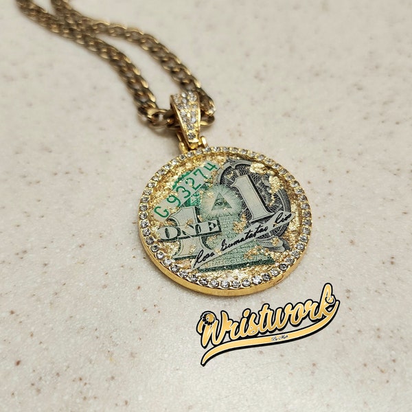 Money Pendant - Etsy