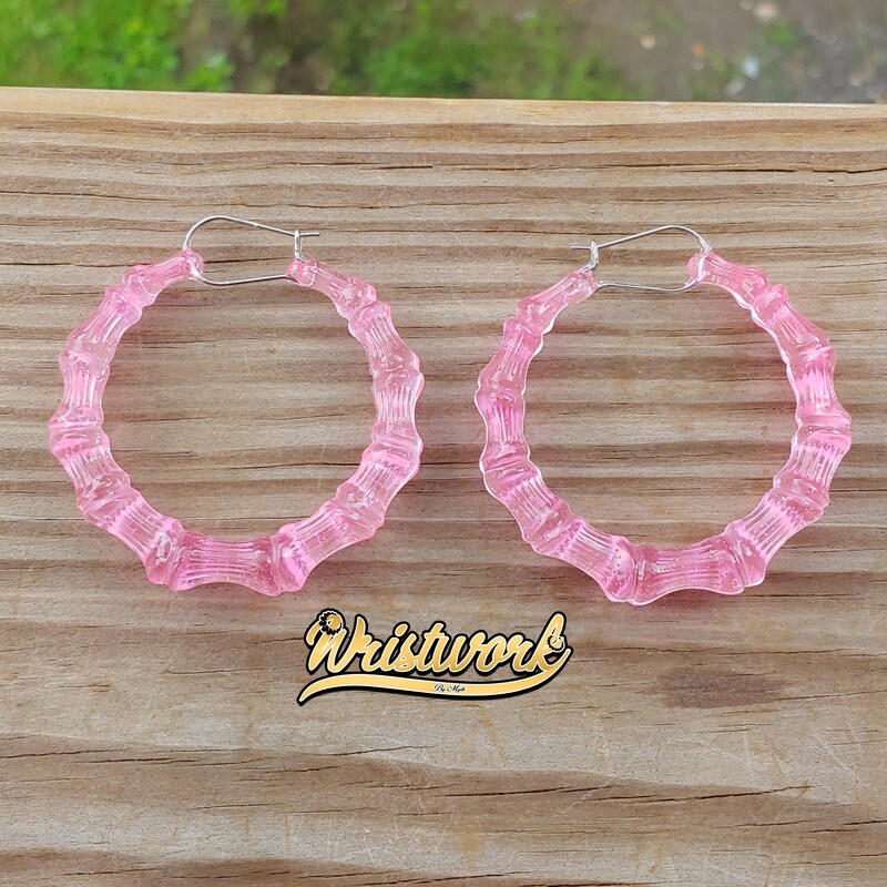 Bamboo Earrings - Etsy