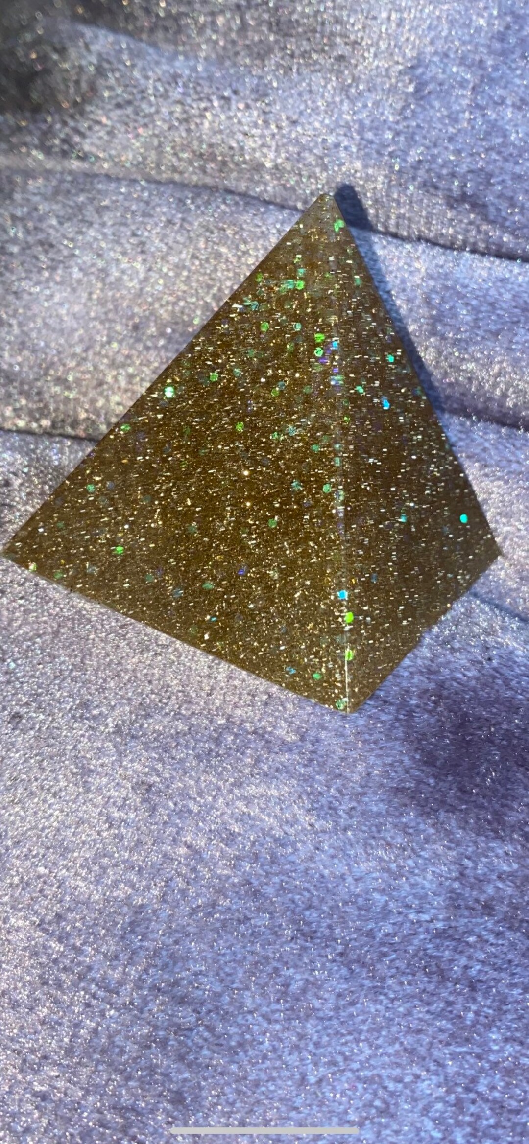 Hand Made Resin Pyramid - Etsy