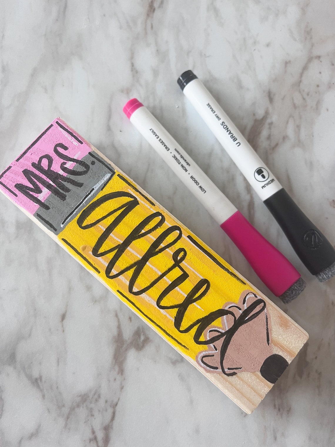 Wooden Dry Erase Board Eraser - Etsy