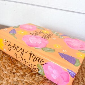 Repurposed Hand Painted Bibles - Etsy