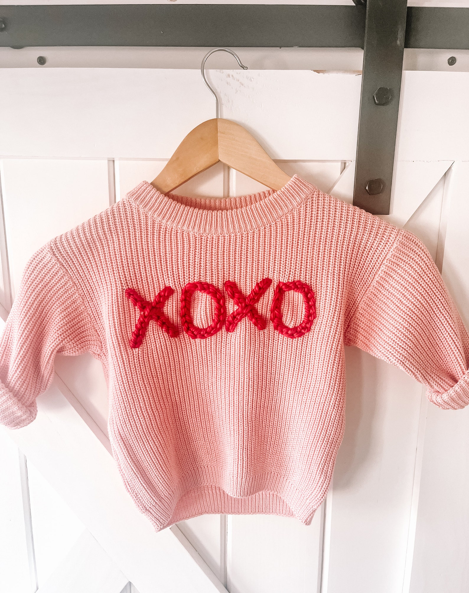 Hand Embroidered Name/holiday/team Sweater Any Amount of Letters/design ...