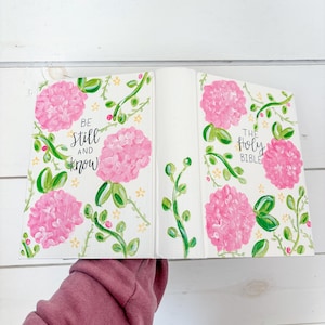 Repurposed Hand Painted Bibles - Etsy