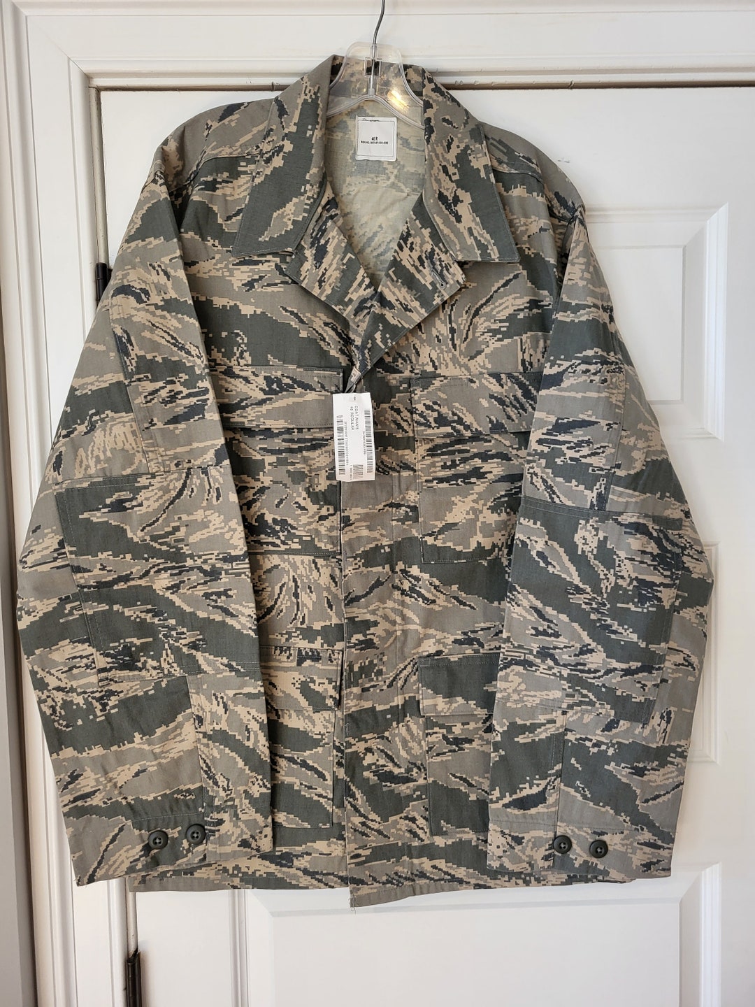 US Air Force Tiger Stripe Camo Jacket 46 Regular - Etsy
