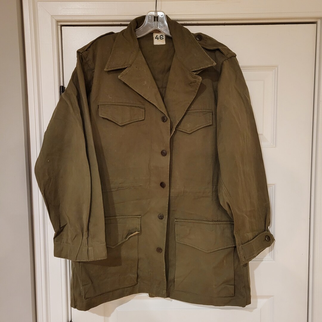 Army Foreign Green Field Jacket - Etsy