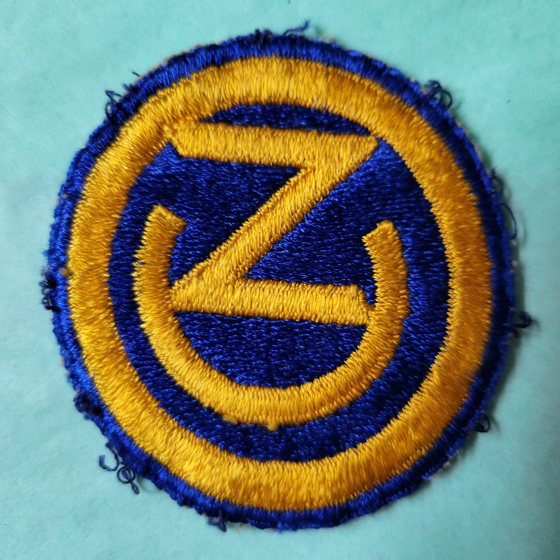 102nd Infantry.division Patch Cut Edge - Etsy
