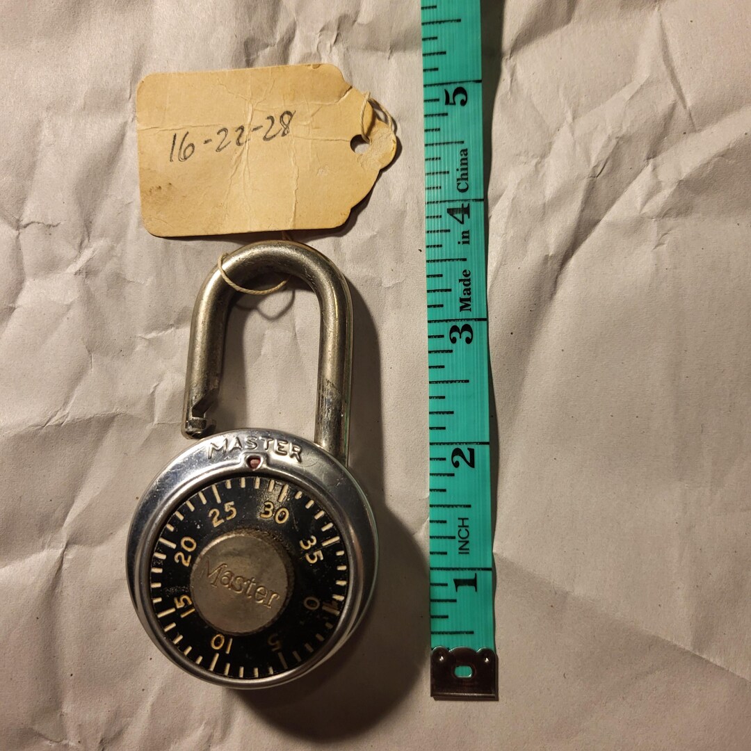 Vintage Master Combination Lock Works - Etsy