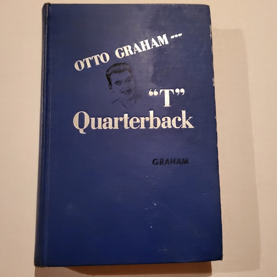 Football Book Otto Graham "t" Quarterback 1953 - Etsy