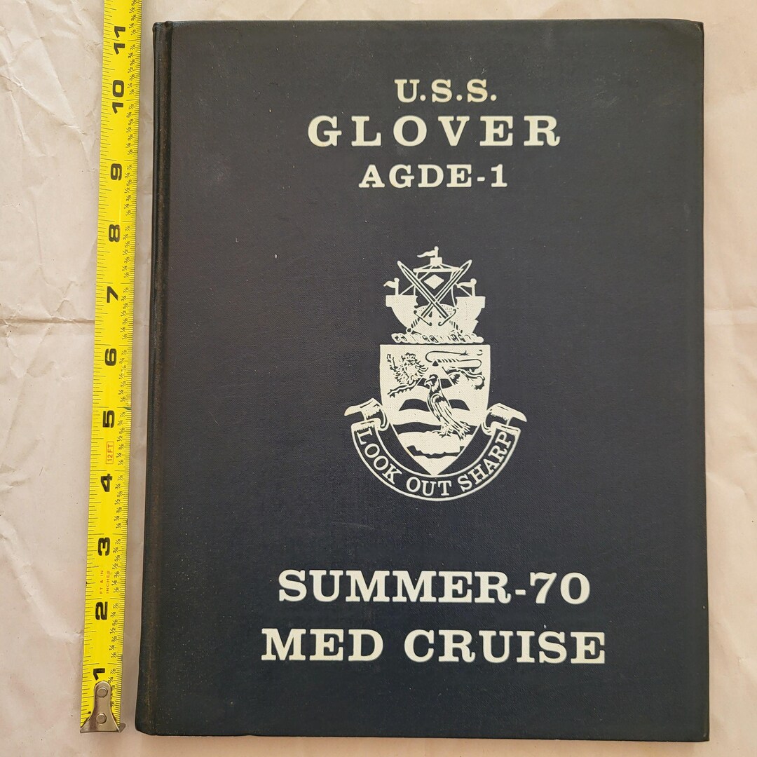 US Navy USS Glover ADGE-1 Annual 1970 - Etsy