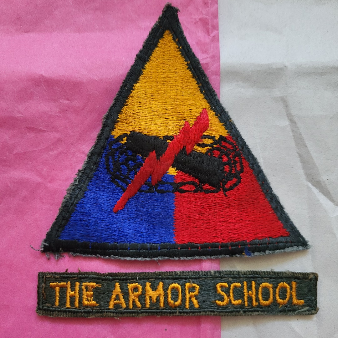 US Army Armor School Patch 1960s - Etsy