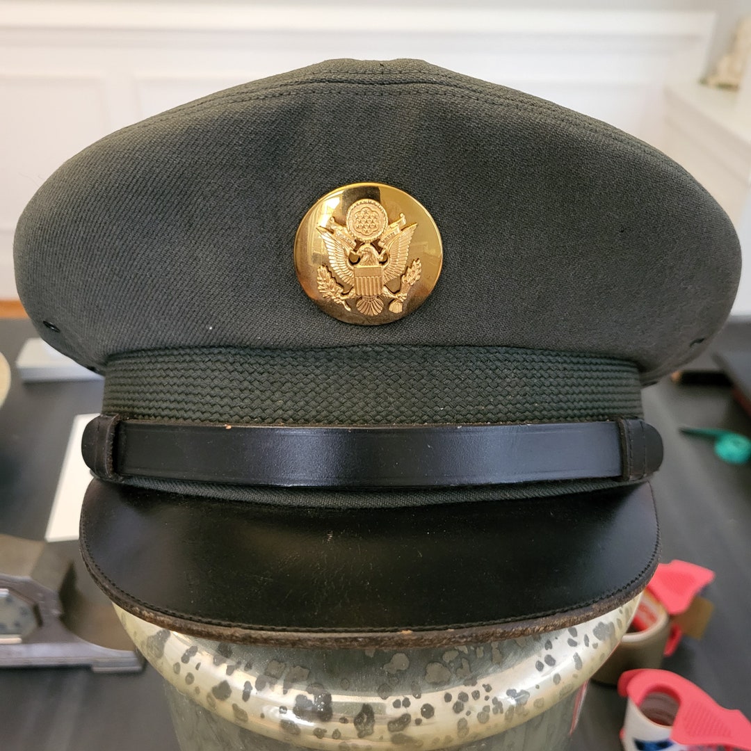 US Army Enlisted Dress Service Hat Vietnam Era - Etsy