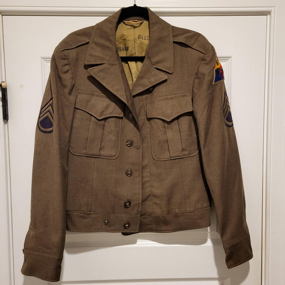 US Army Ike Jacket Korean War Era 36 Long - Etsy