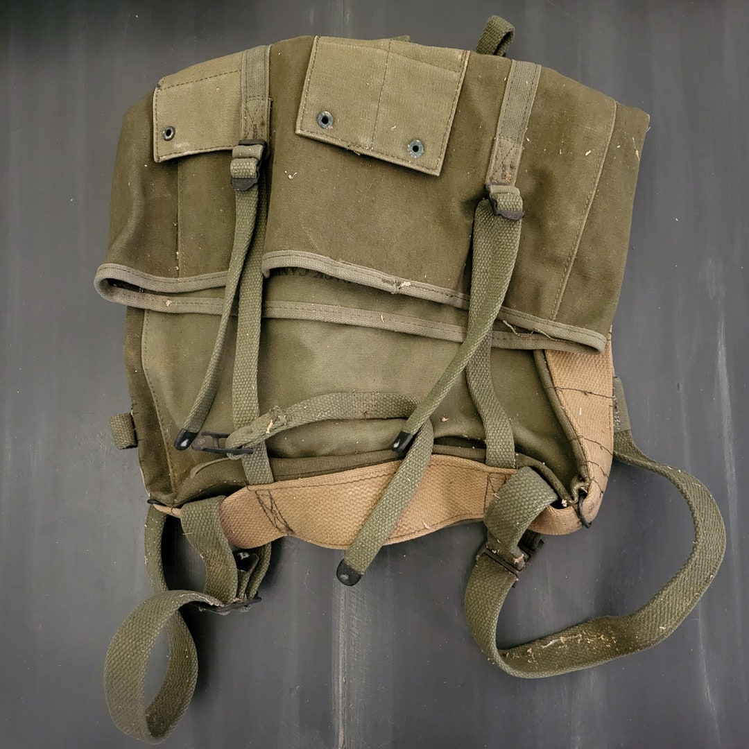 US Marines USMC Vietnam Era Backpack OD - Etsy