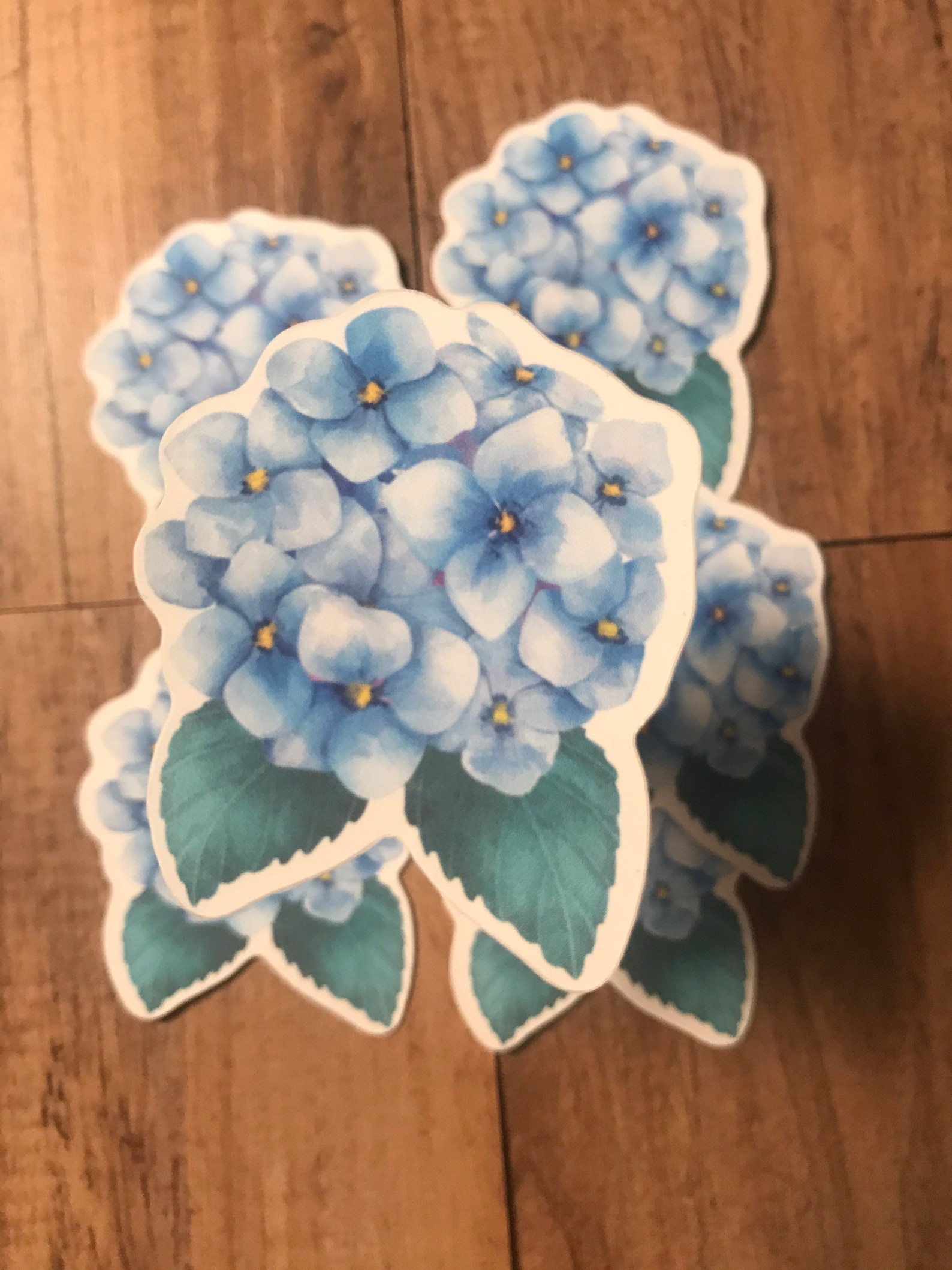 Hydrangea Sticker - Etsy