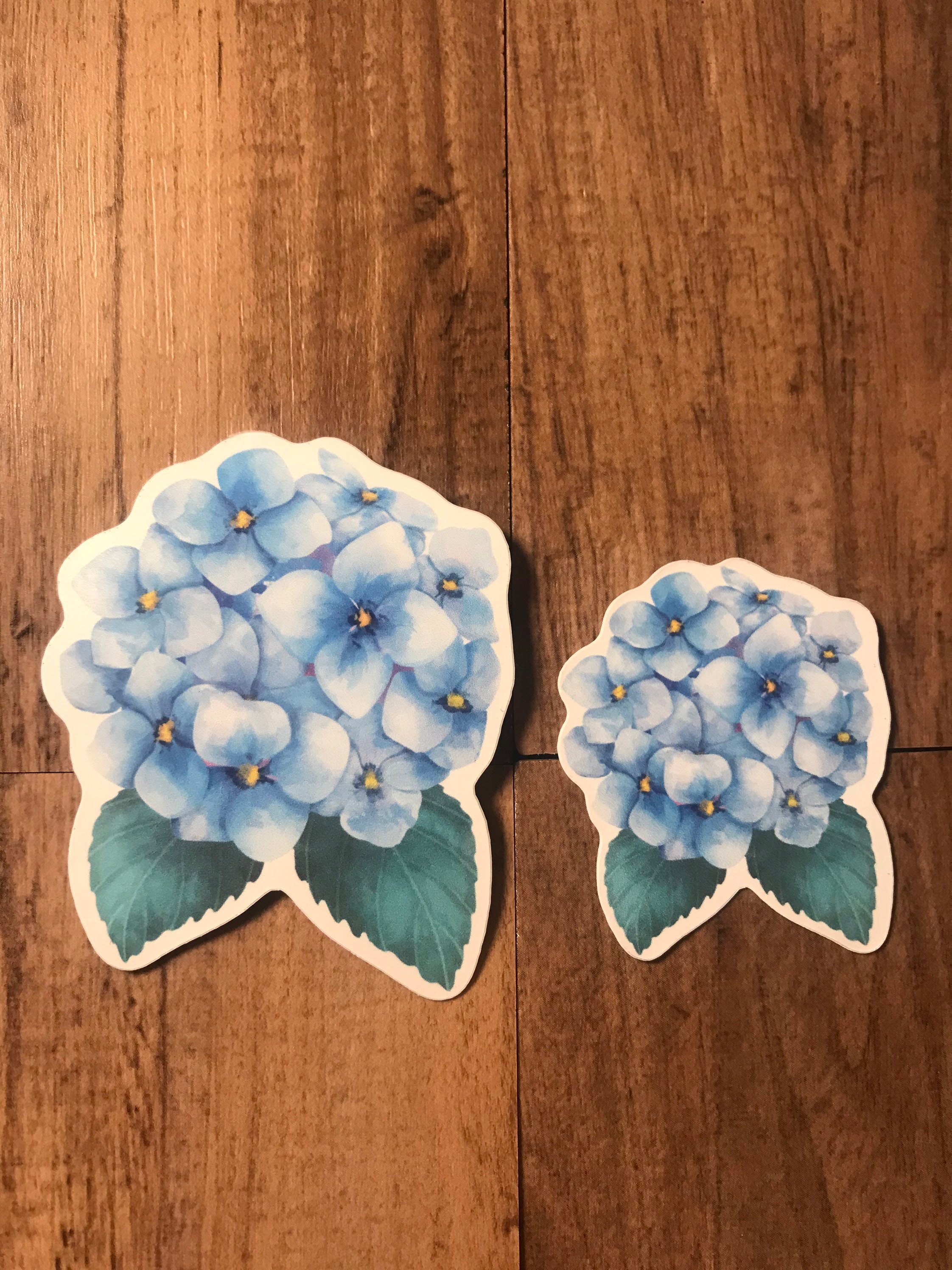 Hydrangea Sticker - Etsy
