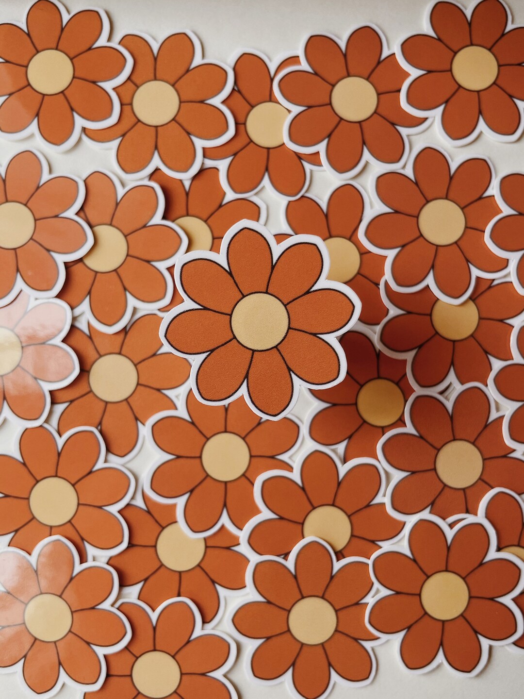 Daisy Flower Sticker - Etsy