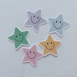 Mini Star Stickers - Etsy
