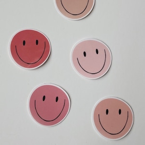 Mini Smiley Face Stickers - Etsy