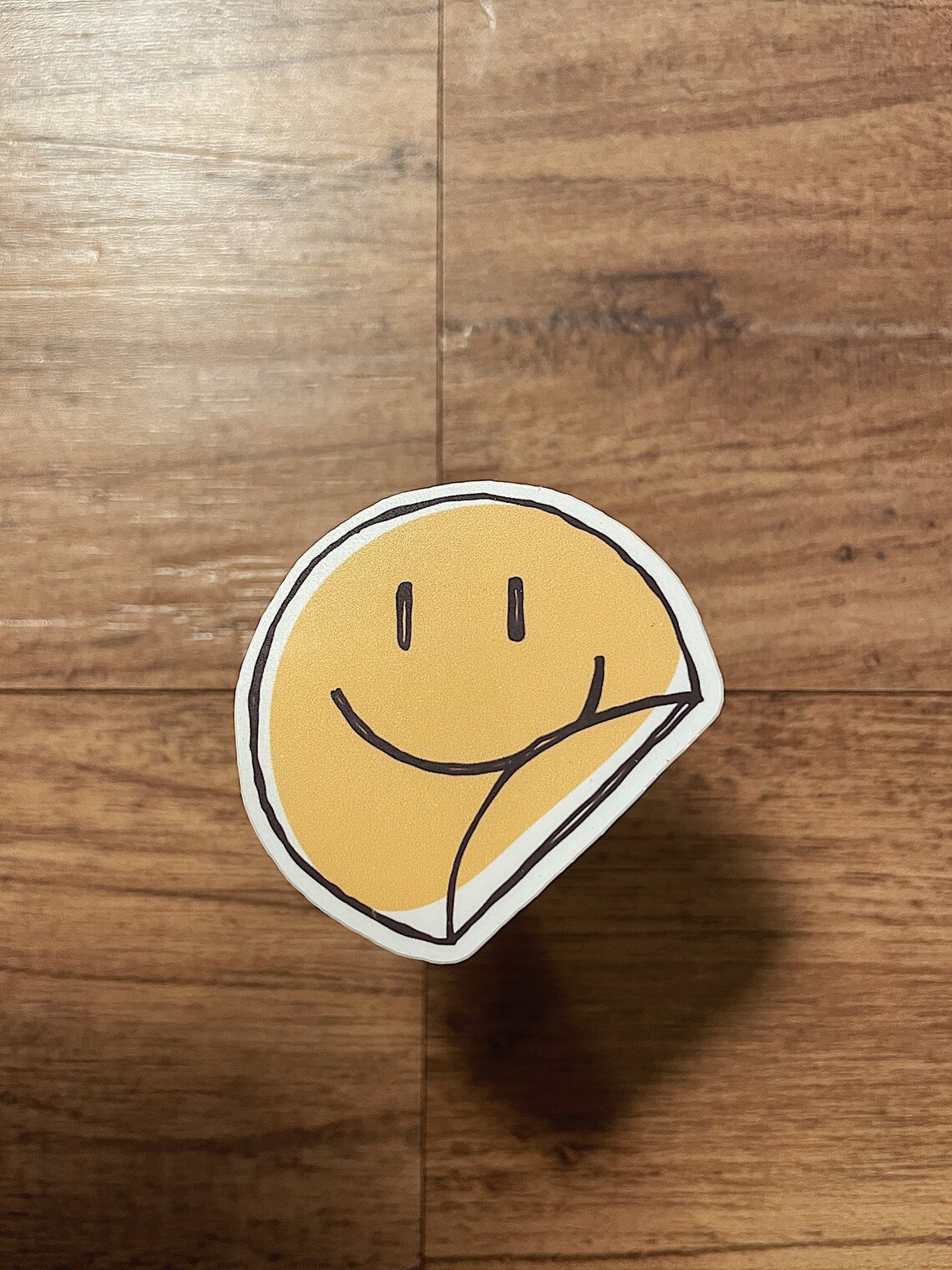 Smiley Face Sticker - Etsy
