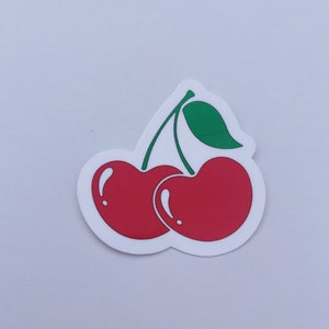 Cherry Sticker - Etsy