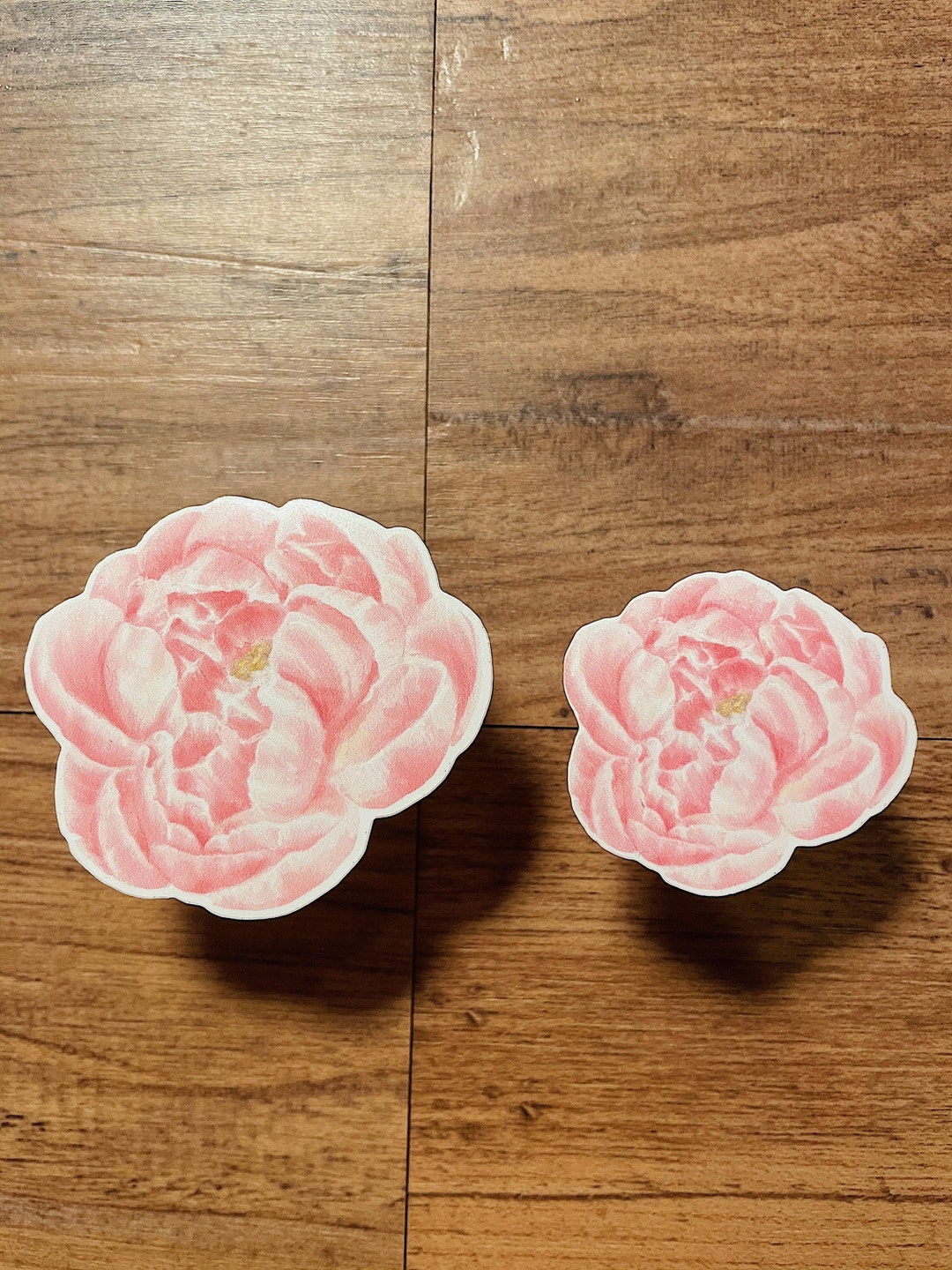 Peony Flower Sticker - Etsy