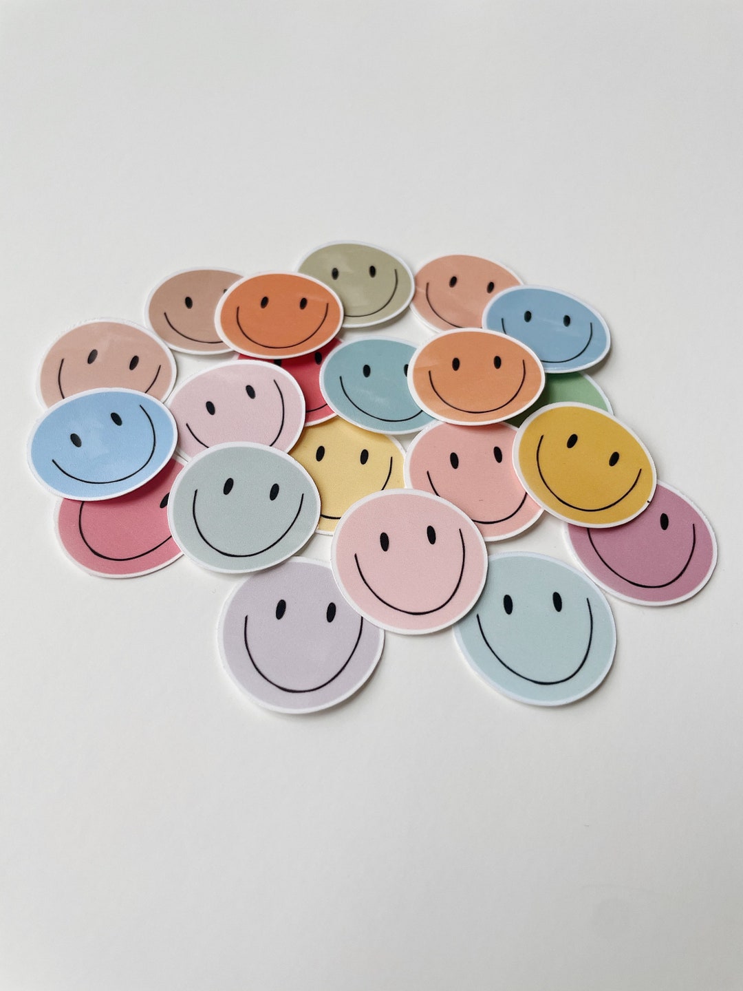 Mini Smiley Face Stickers - Etsy