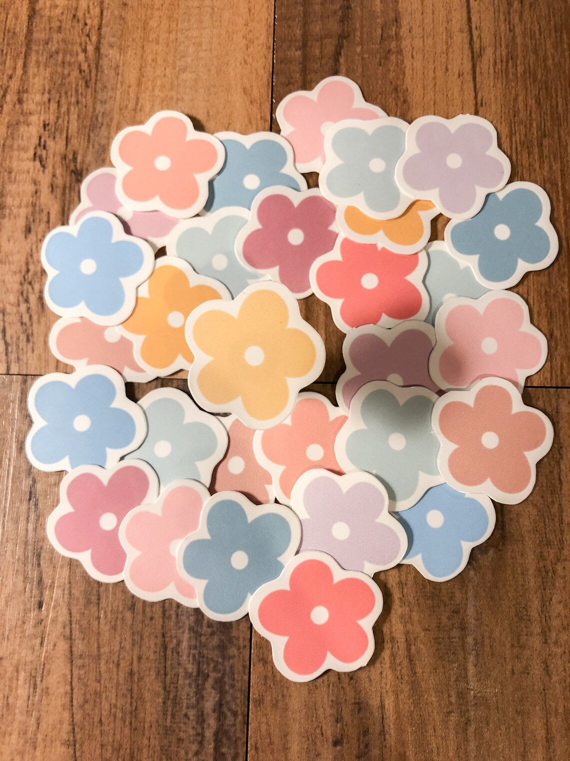 Mini Flower Stickers | Etsy