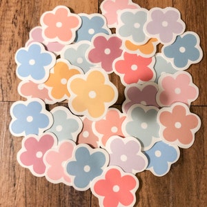 Mini Flower Stickers - Etsy