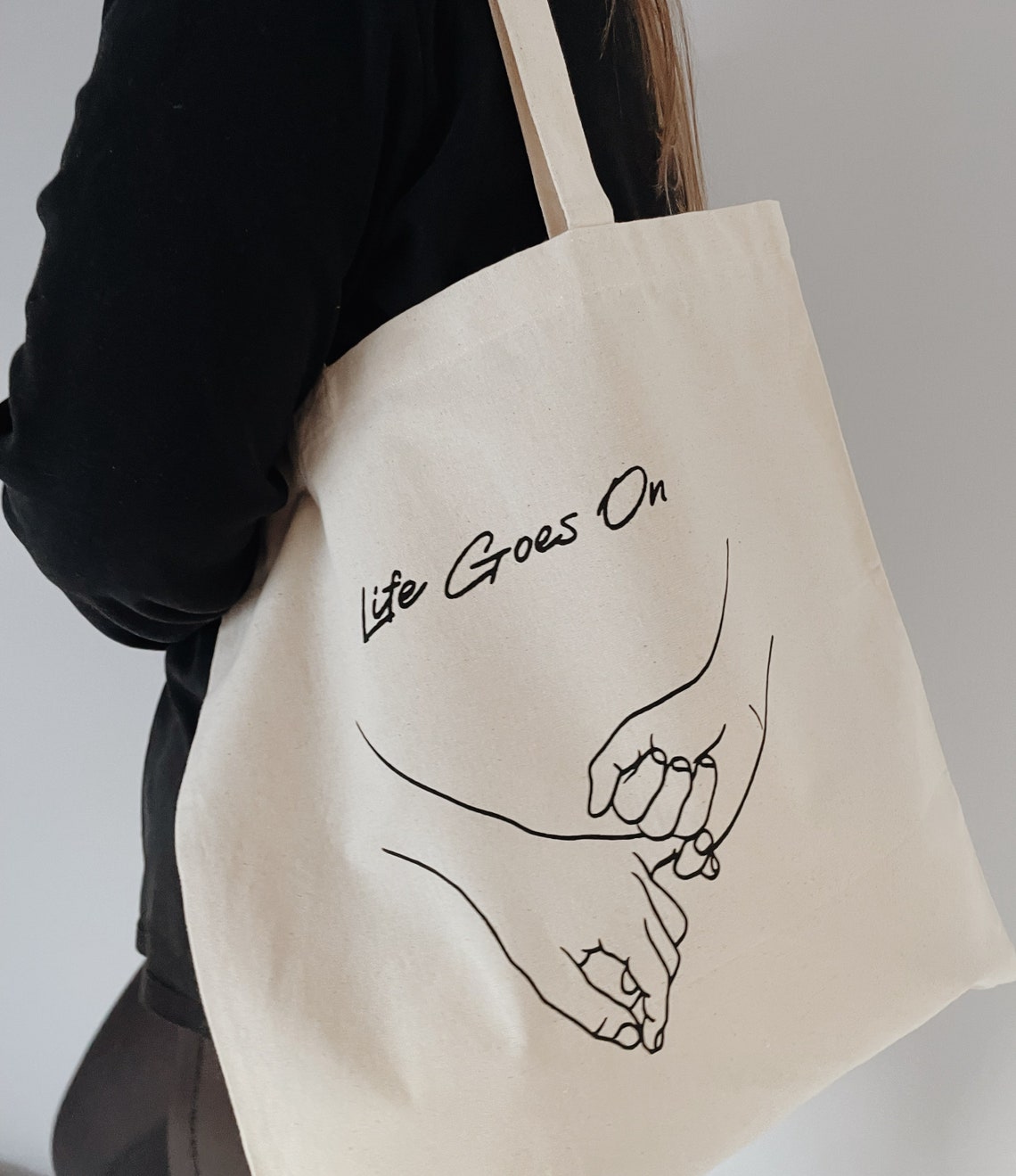 Life Goes on Tote Bag - Etsy