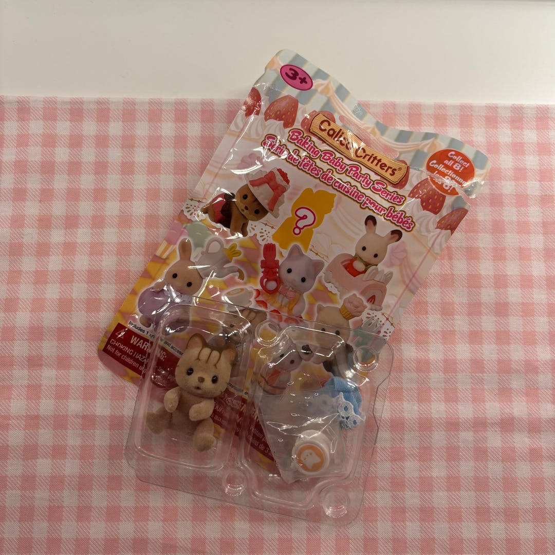 Calico Critters Baking Baby Party Series: Scott - Etsy