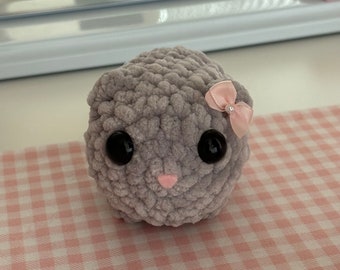 Sad Hamster Meme Crochet Plush, Made to Order, Im Just a Girl Hamster ...