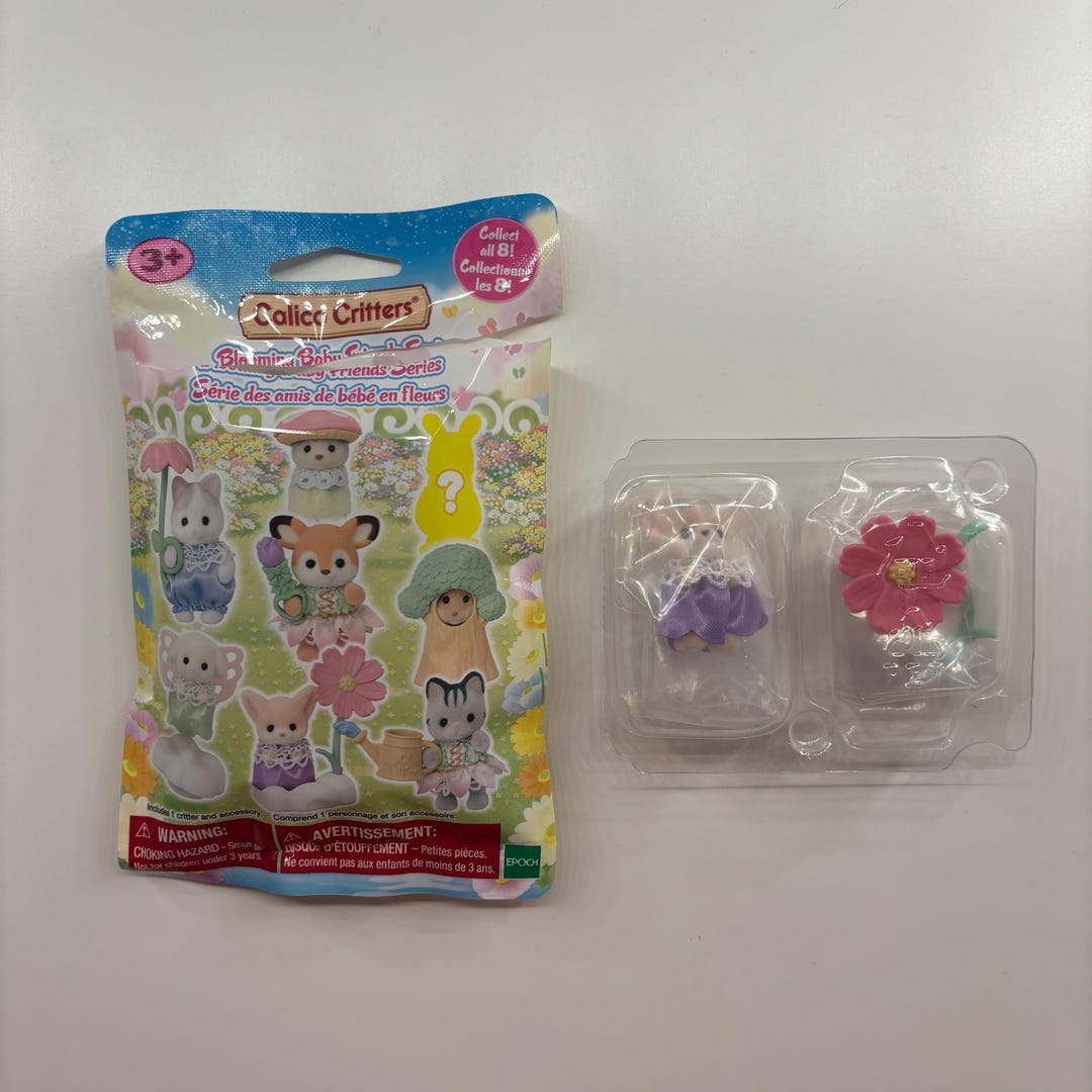 Calico Critters Blooming Baby Friends Series: Kaya - Etsy