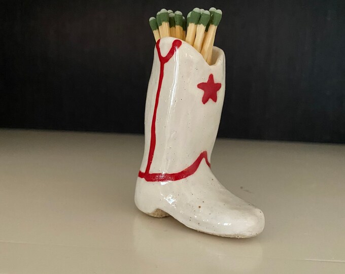 Cowboy Boot Match Striker - Etsy