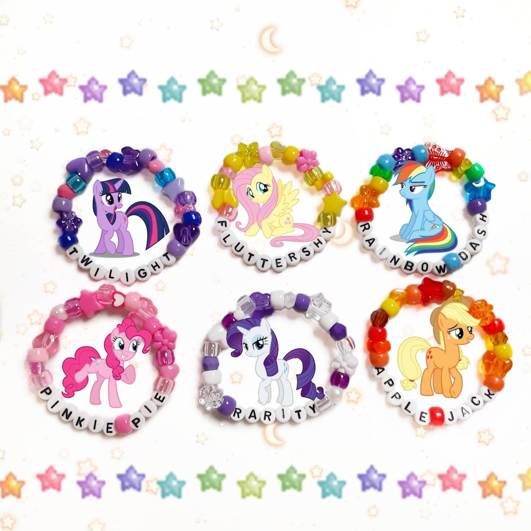 My Little Pony Kandi Bracelets Kandi My Little Pony Bracelet Kidcore ...