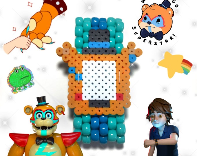 FNAF Five Nights at Freddys Fazwatch Kandi Cuff - Etsy