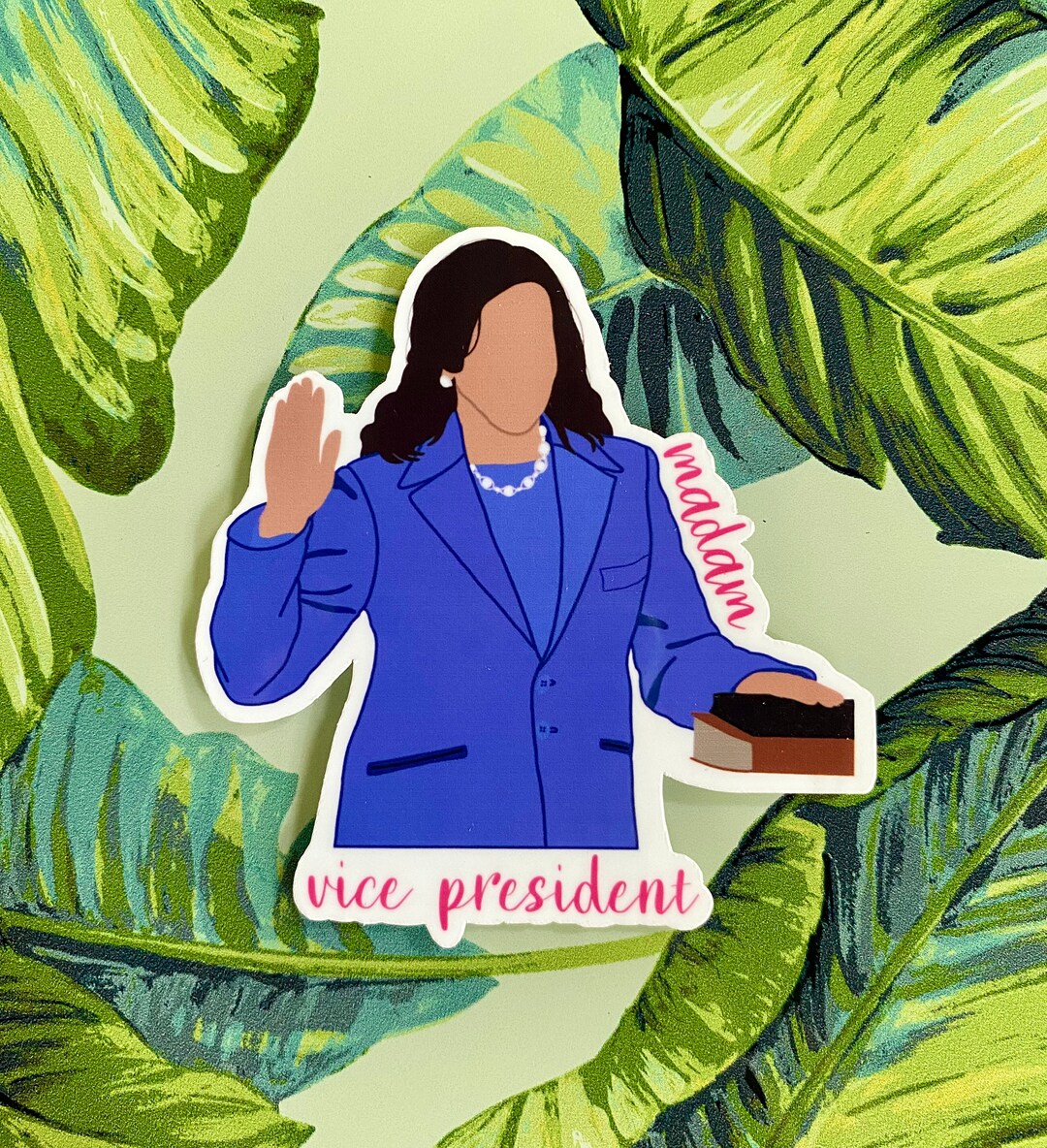 Kamala Harris Madam Vice President Sticker 2021 Inauguration - Etsy