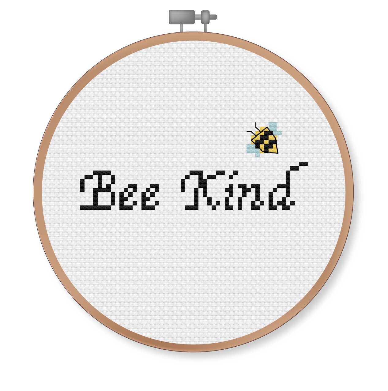 Be Kind Cross Stitch Pattern / Be Kind Quote / Bee Kind Cross - Etsy