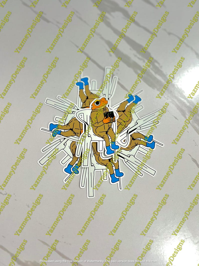 Bad Bunny - Concho - Dtmf Sticker - Etsy