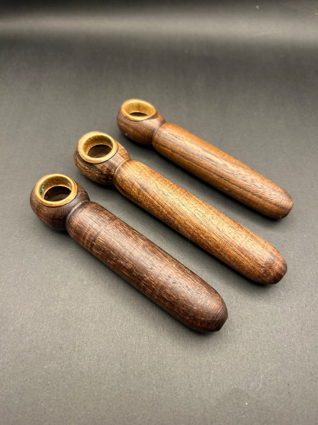 Handmade American Black Walnut Wood Pipe, 2 Screen - Etsy