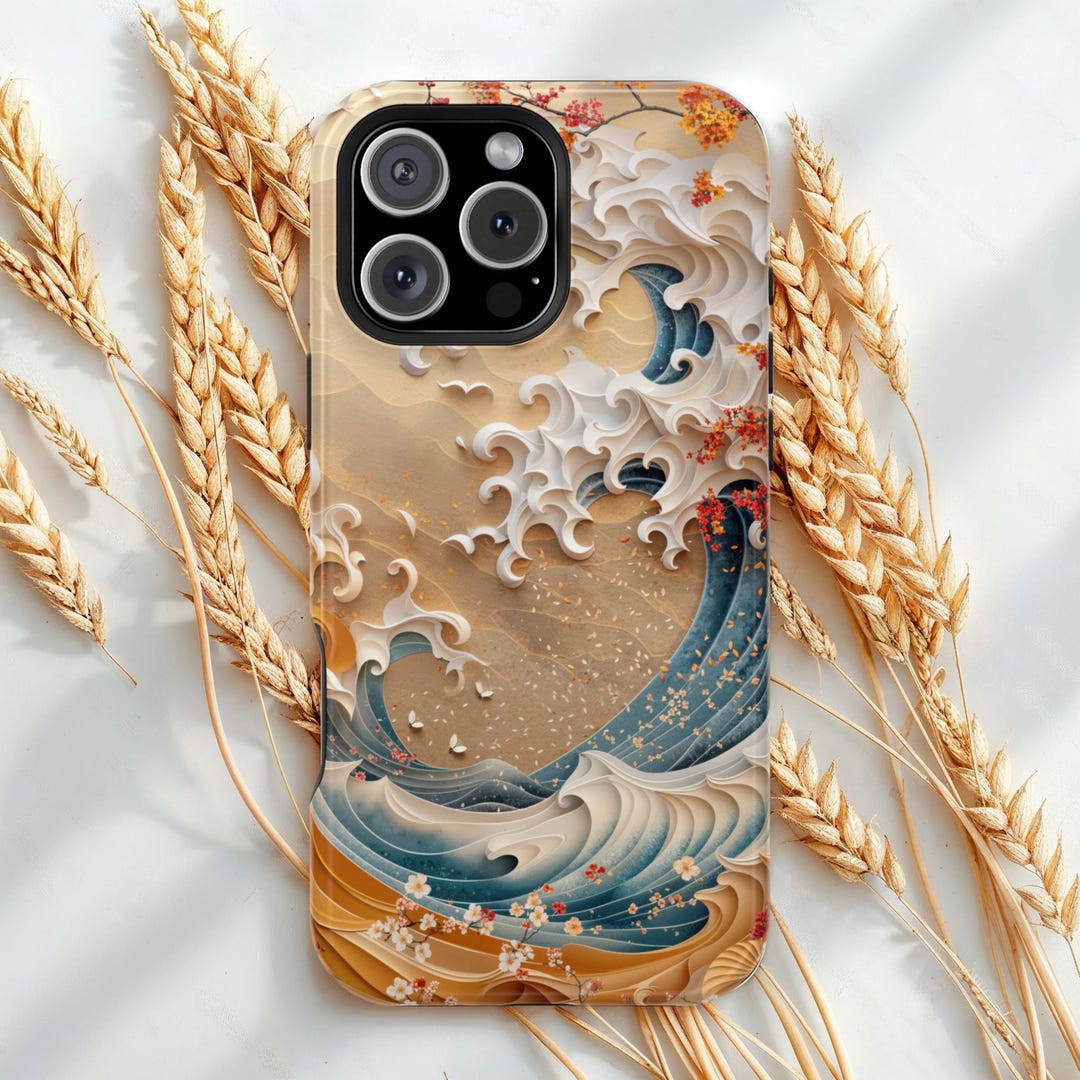 Autumn Wave Magsafe iPhone Case Compatible With iPhone 16 Pro Max to ...