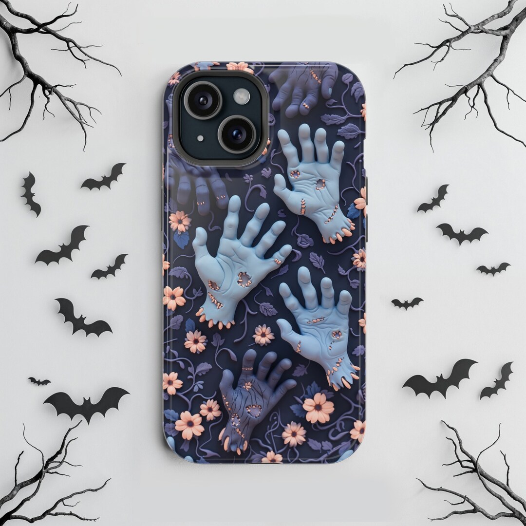 Zombie Hands Halloween Magsafe iPhone Case - Fits iPhone 16 Pro Max to ...